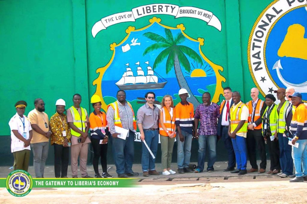 U.S. Embassy Delegation Tours Buchanan Port - Afric Daily News