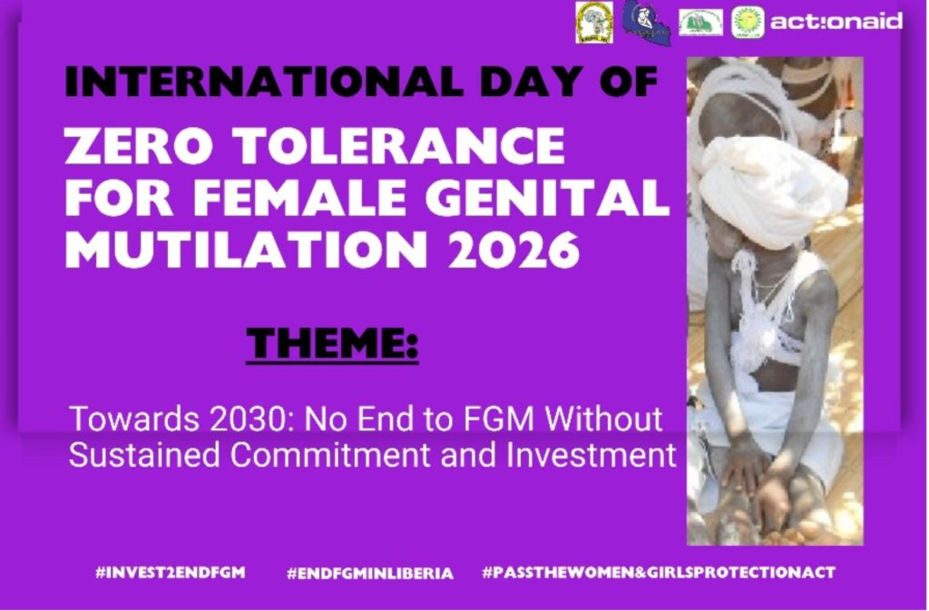 ActionAid Liberia Releases Calendar of activities for the observance of ...